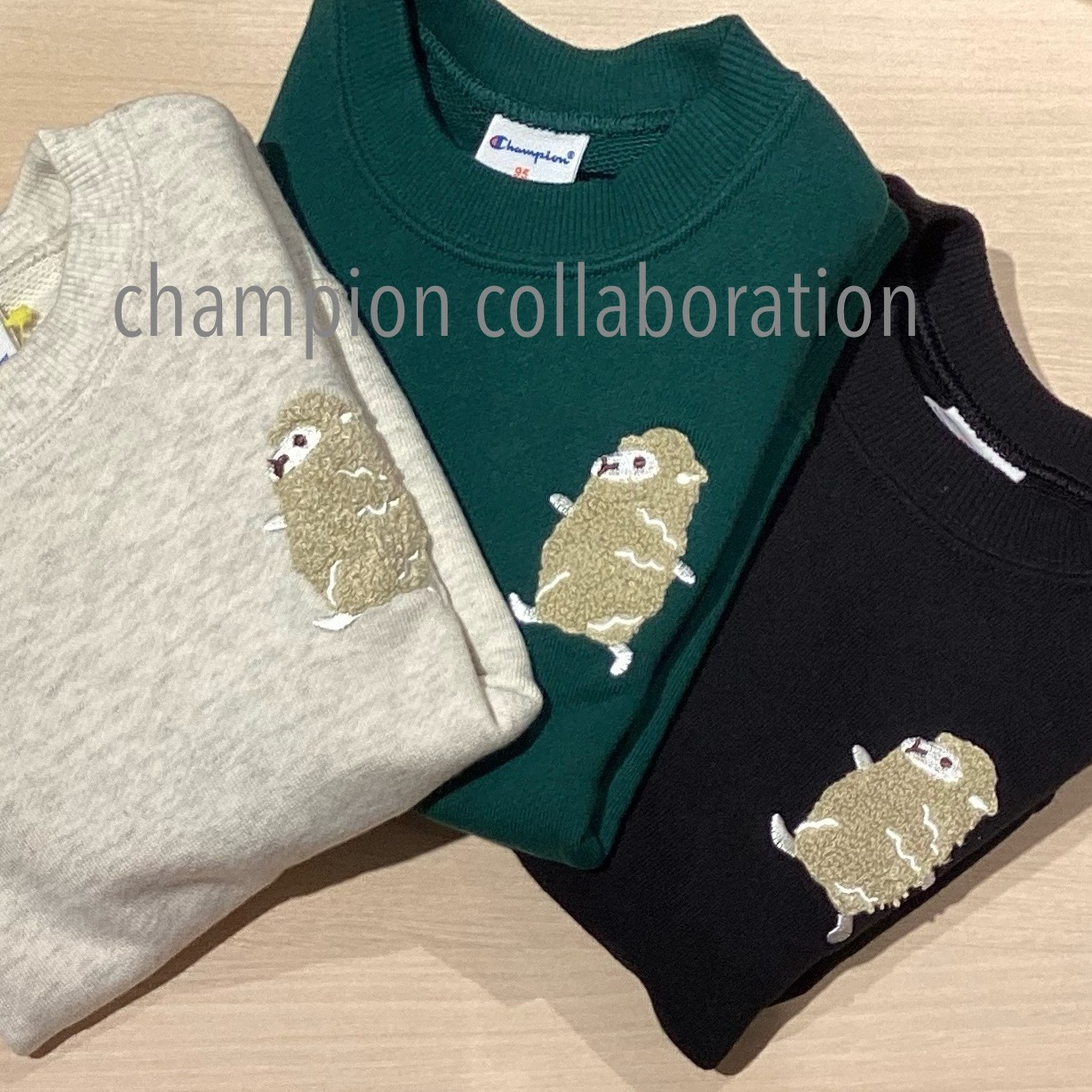 ギフトにもおすすめ！championコラボ🐏 | SM2 keittio | ショップブログ | SOCOLA（ソコラ）武蔵小金井クロス